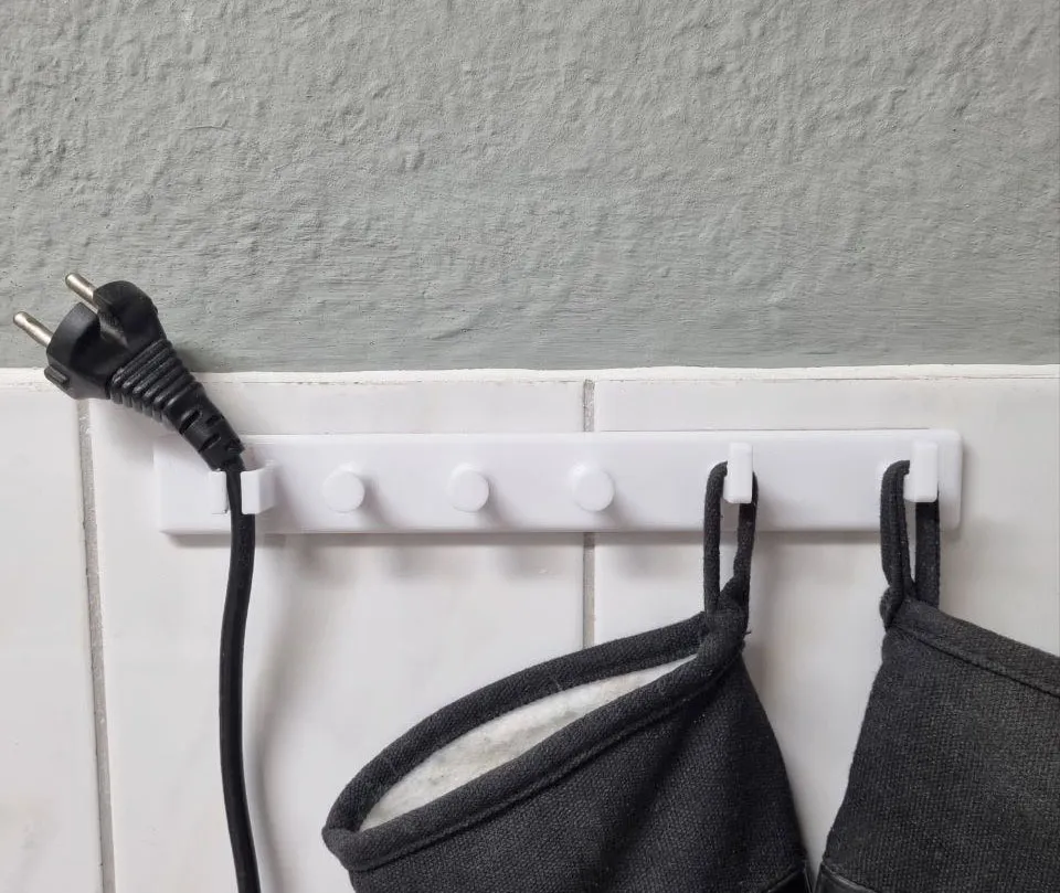 Kitchen Wall Hanger & Hook by Leif3D - MakerWorld