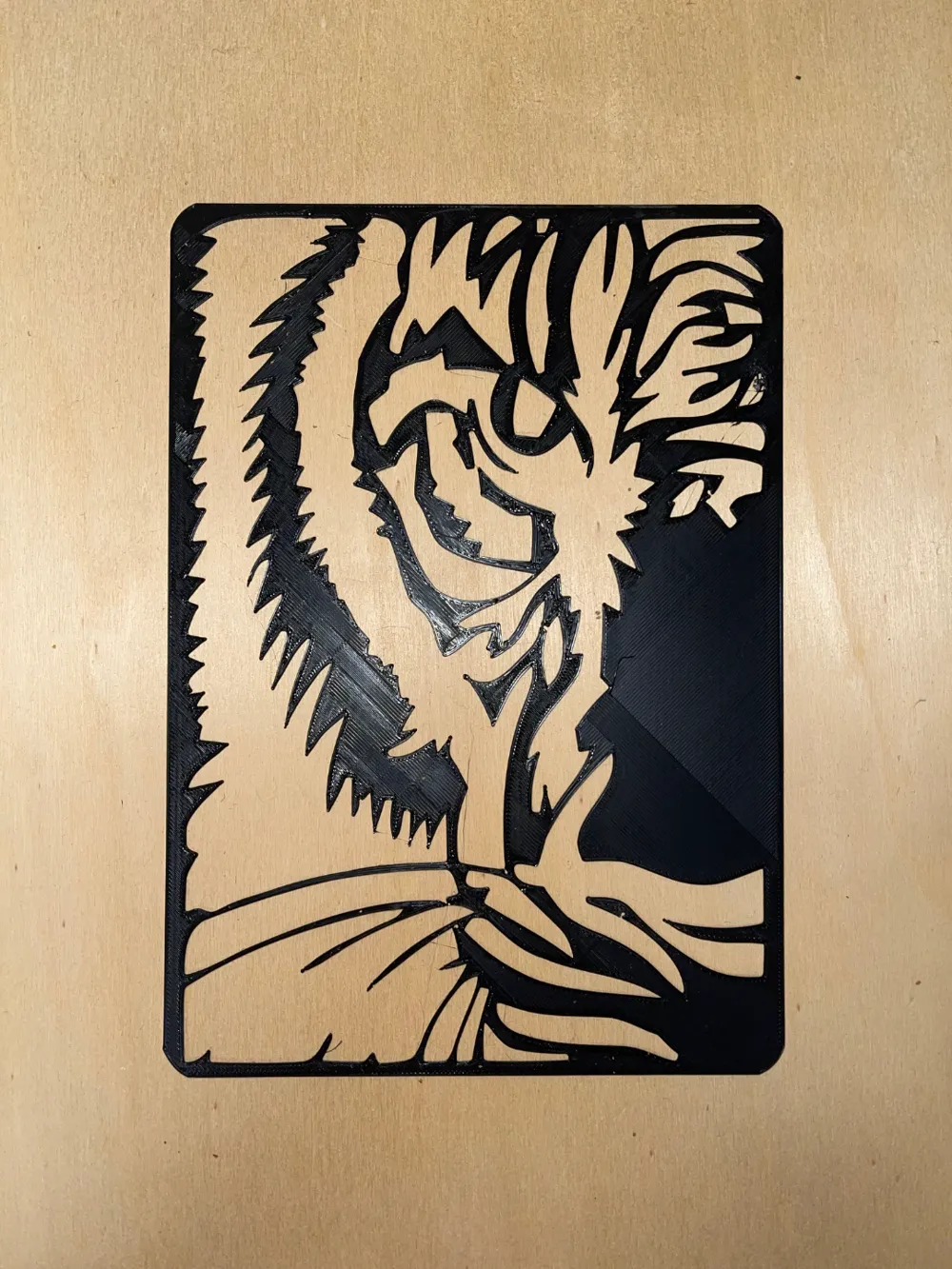 Tiger Stencil by gare-sb - MakerWorld