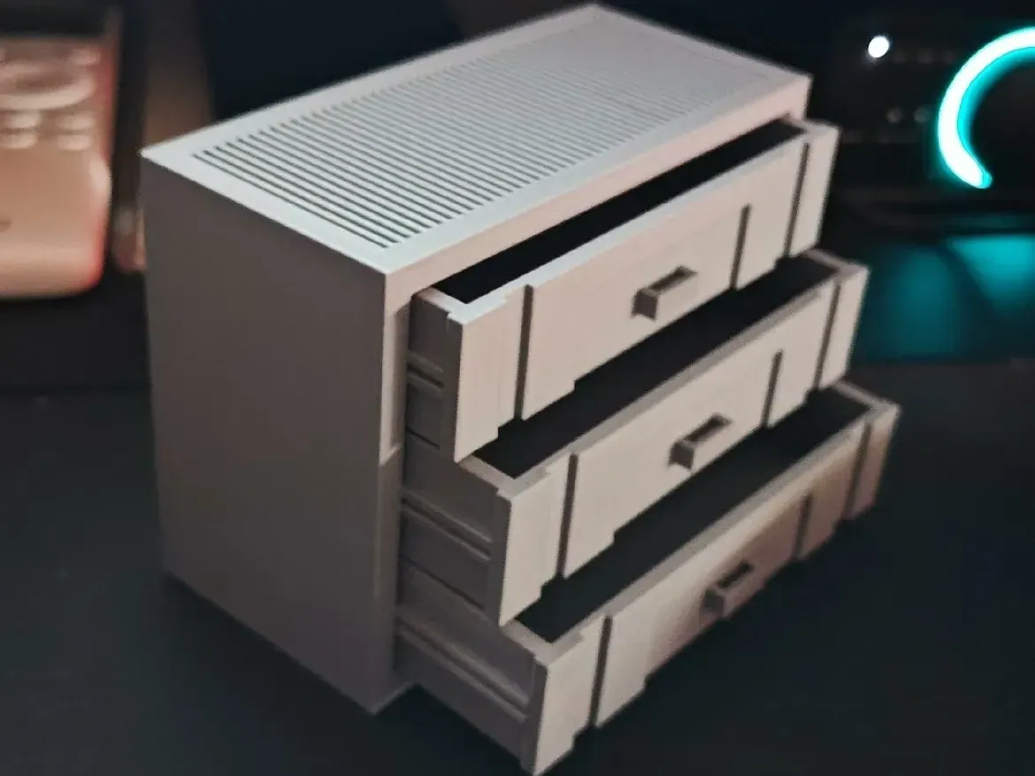1:12 Armory Drawer Cabinet - Free 3D Print Model - MakerWorld