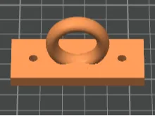 Ceiling / wall eyelet by Dr.G.Flame - MakerWorld