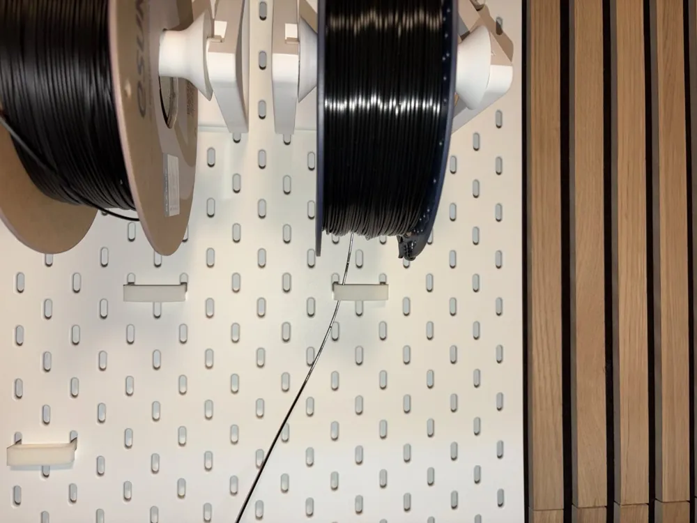 Filament Guide/Deflector for IKEA Skadis - Free 3D Print Model - MakerWorld