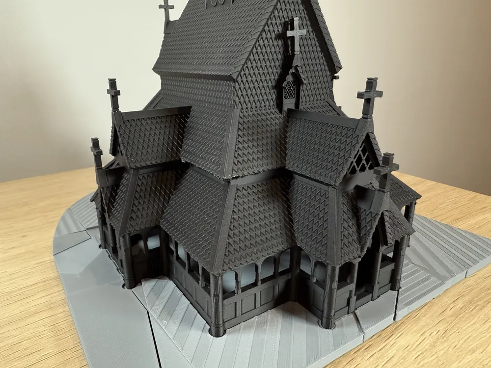 Norwegian Stave Church by Mechatronixdesigns MakerWorld: Download Free ...