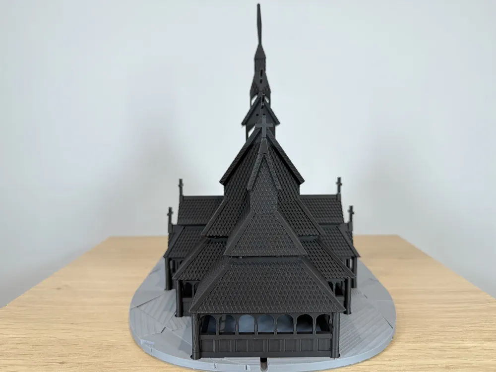 Norwegian Stave Church by Mechatronixdesigns MakerWorld: Download Free ...