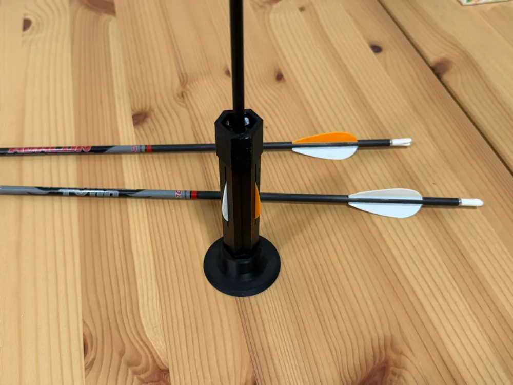 Fletching jig for Avalon Tyro arrow - Free 3D Print Model - MakerWorld