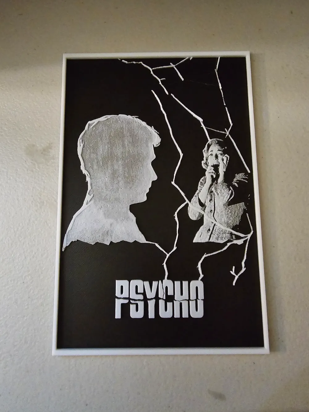 Psycho Movie Poster - Hueforge Art by Lumpy3D MakerWorld: Download Free ...