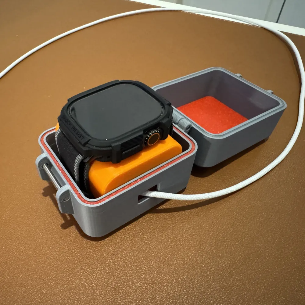 Boîte Apple Watch avec support de charge (deux versions) - Modèle d ...