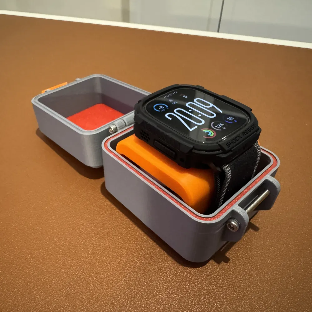 Boîte Apple Watch avec support de charge (deux versions) - Modèle d ...