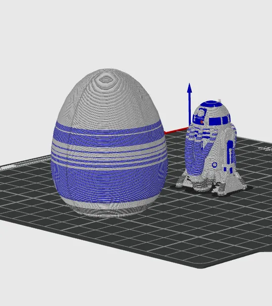 Star Wars R2-D2 Easter Egg Remixed by 3DMN - MakerWorld