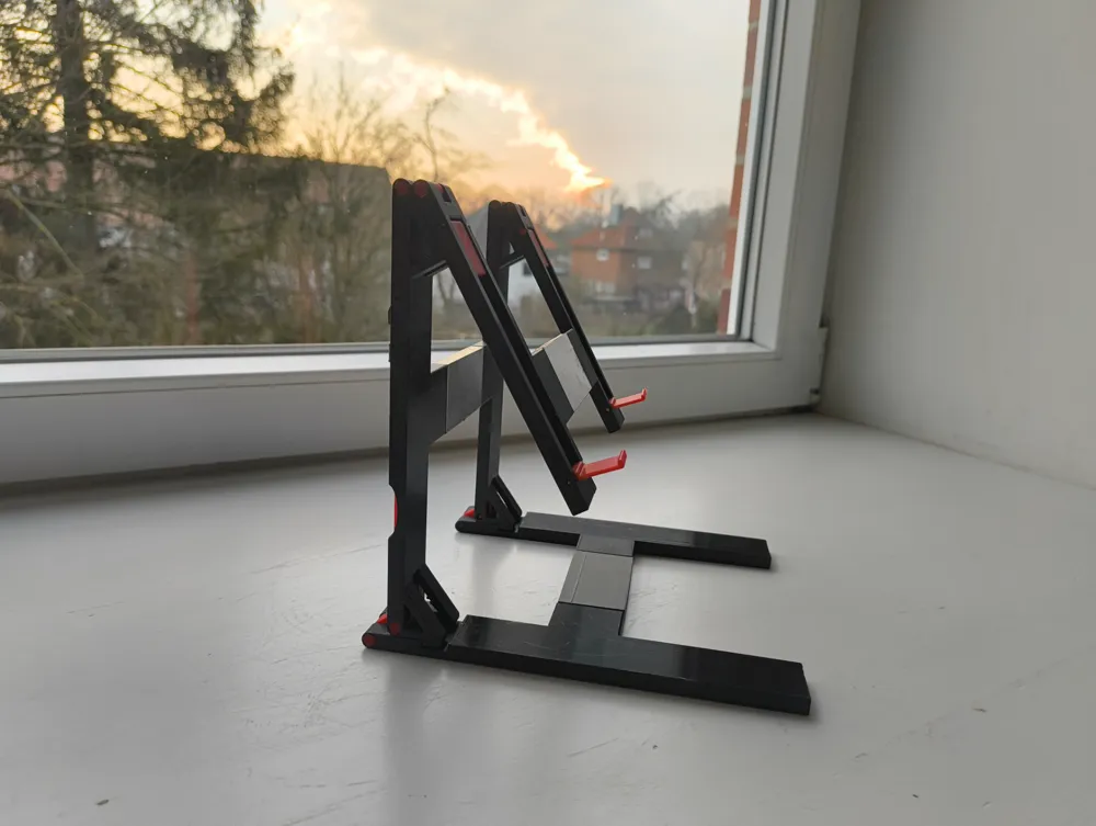 3in1 iPad/Tablet Stand/Riser Foldable & Adjustable by ScaptoxMakerWorld ...