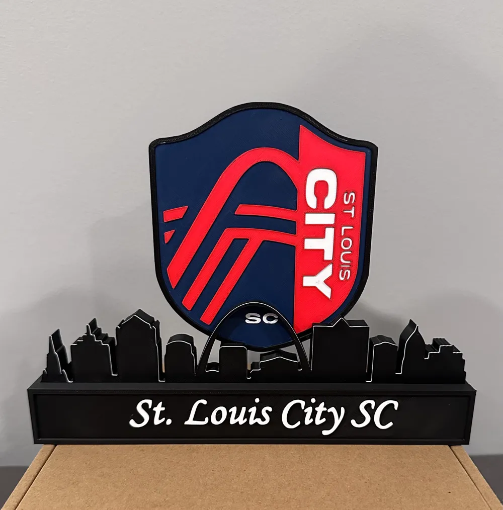 st. louis SC skyline - Free 3D Print Model - MakerWorld