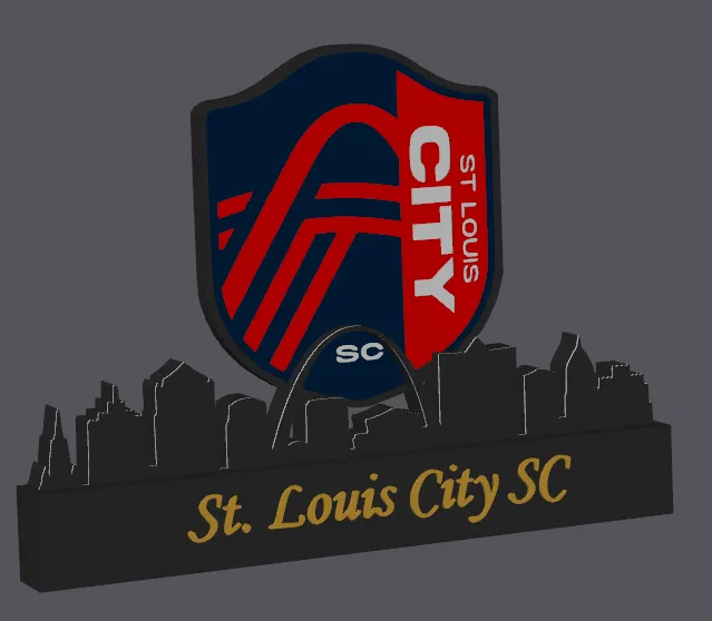st. louis SC skyline - Free 3D Print Model - MakerWorld