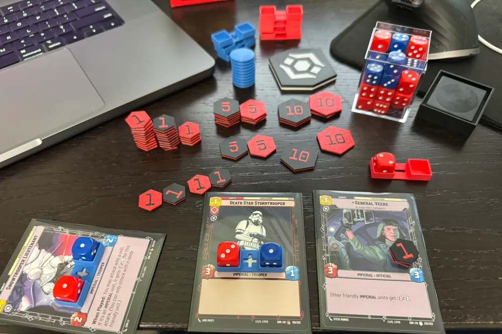 Magnetic Damage Tokens 1,5,10 Star Wars Unlimited by FaumeBuilds ...