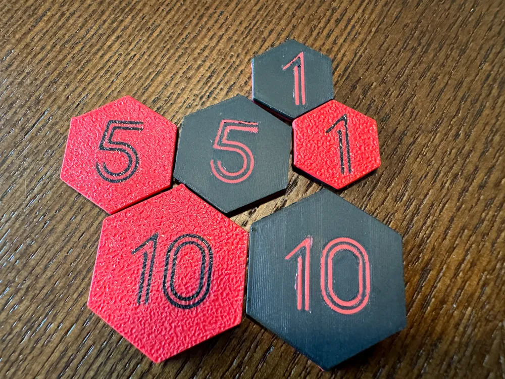 Magnetic Damage Tokens 1,5,10 Star Wars Unlimited by FaumeBuilds ...