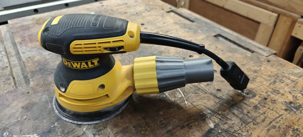 DeWalt Airlock to 38mm Adapter Remixed by jPepper3 MakerWorld: Download ...