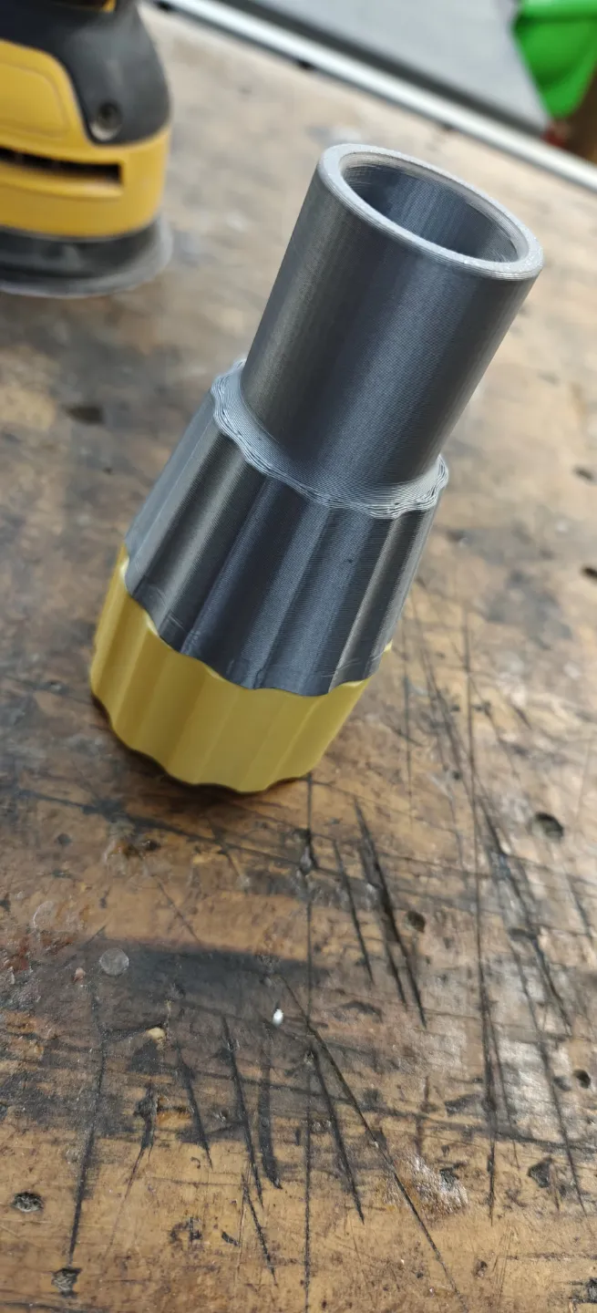 DeWalt Airlock to 38mm Adapter Remixed by jPepper3 - MakerWorld