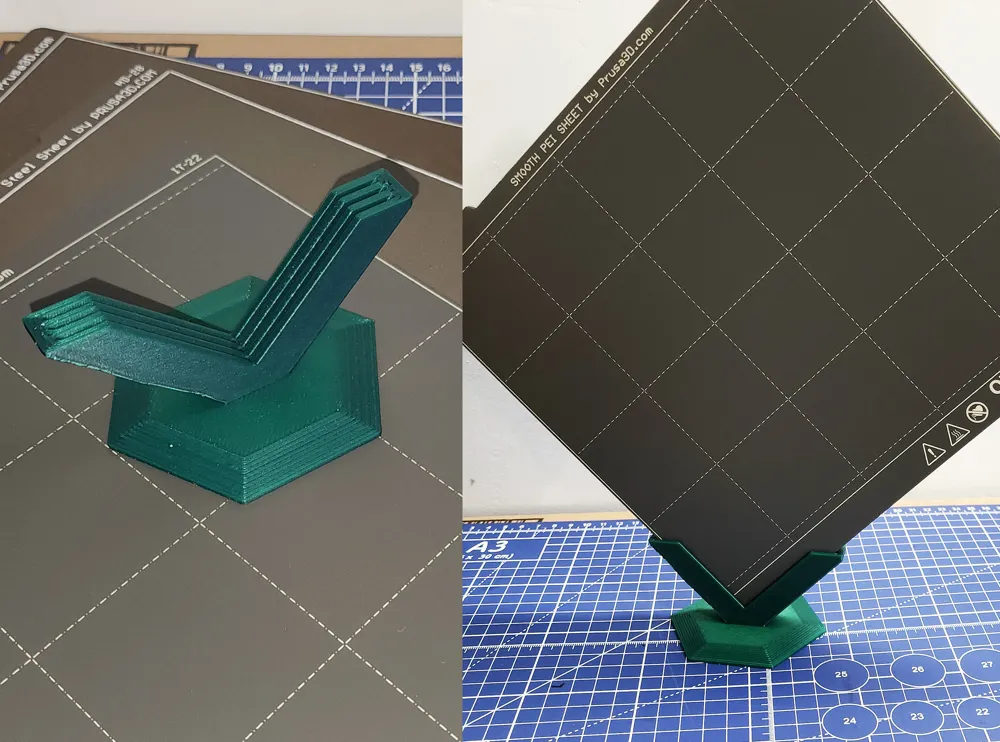 Diagonal Stands for 1-3 Print Sheets - Very stable, Tiny footprint ...