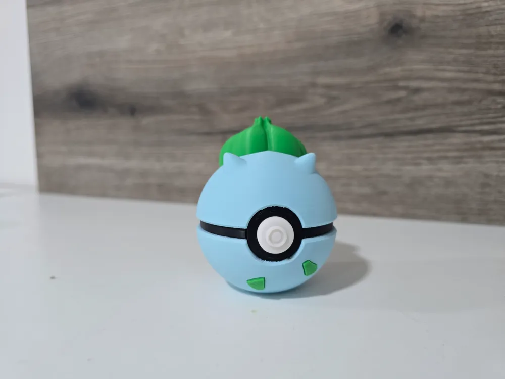 #0001 Bulbasaur Pokeball - Multiparts AMS / noAMS by 3D Girl MakerWorld ...