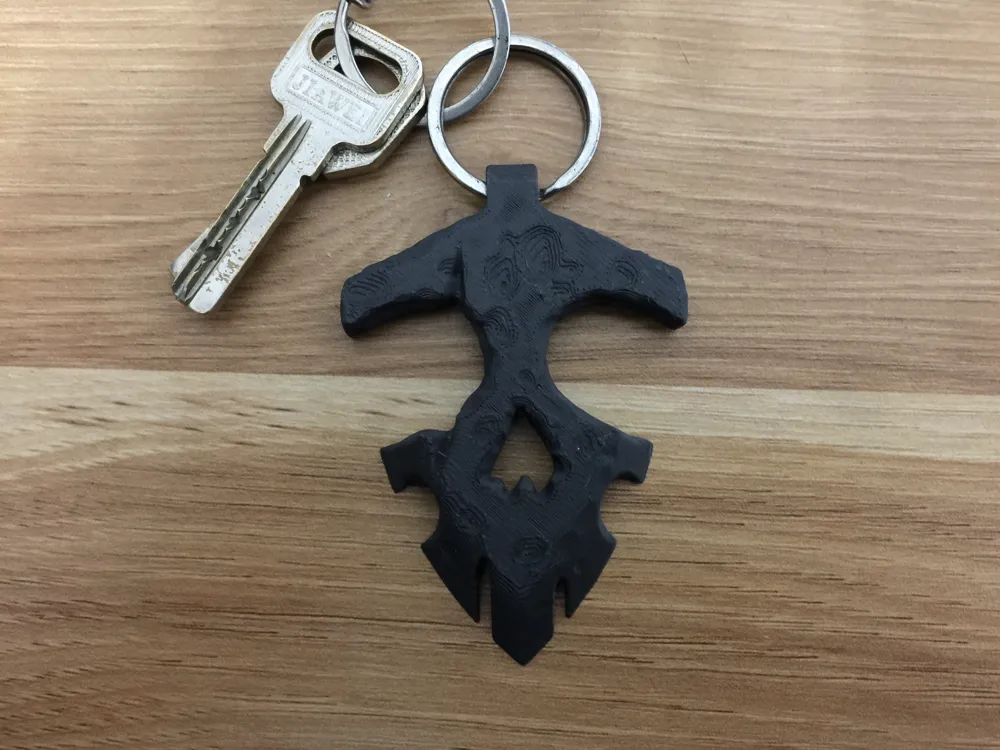 Push dagger - Skull shape (keychain) by Katomik - MakerWorld