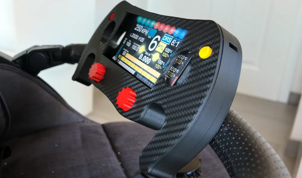 Formula 1 Stroller Steering Wheel by MakersHelpCare - MakerWorld