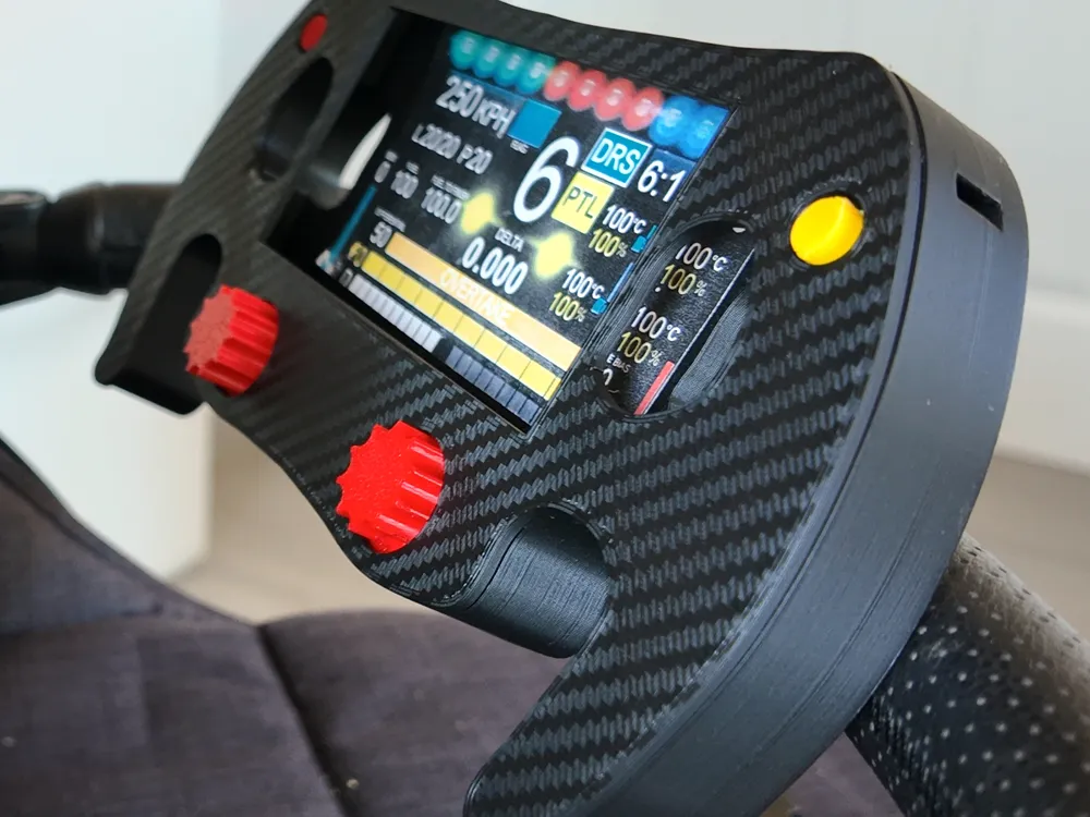 Formula 1 Stroller Steering Wheel by MakersHelpCare - MakerWorld