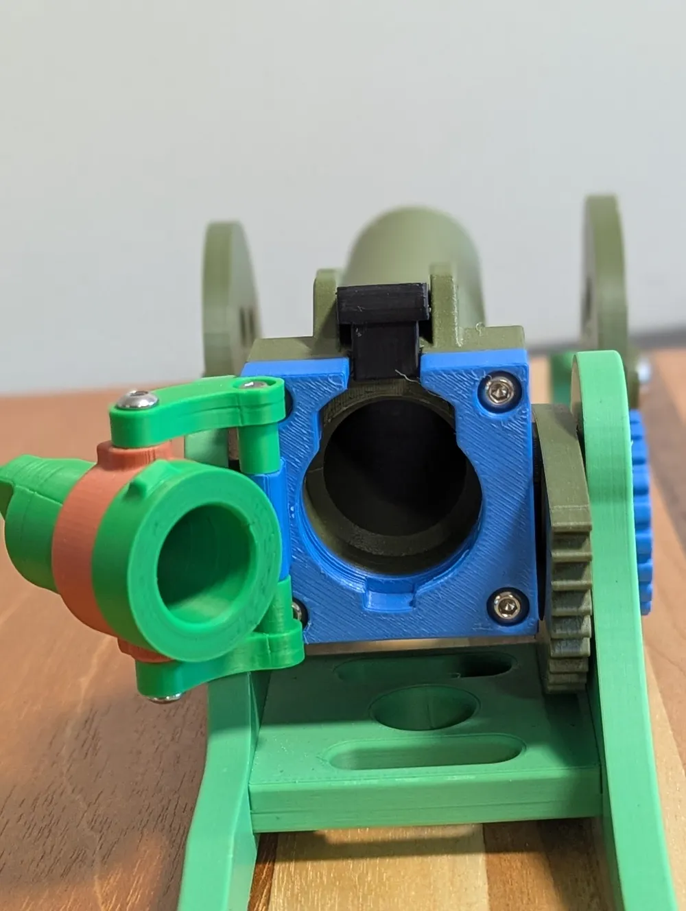 Functional Artillery Canon Toy - Free 3D Print Model - MakerWorld