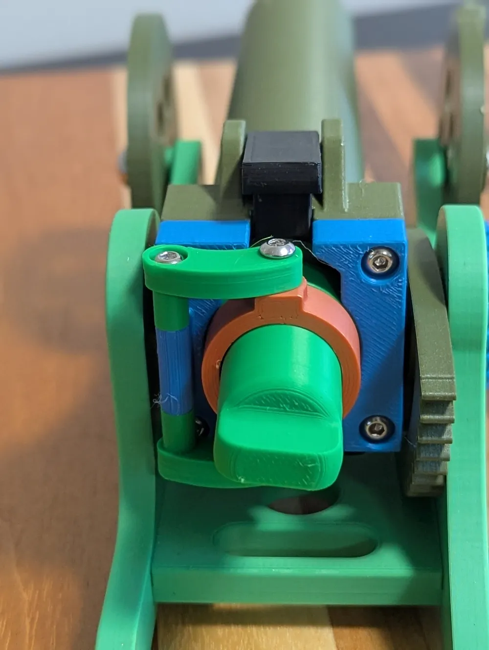 Functional Artillery Canon Toy - Free 3D Print Model - MakerWorld