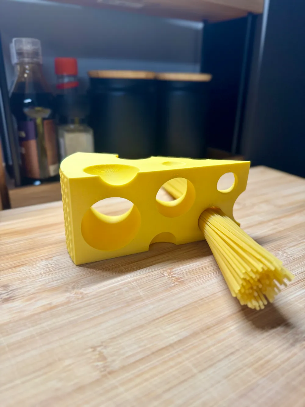Pasta Spaghetti cheese dispenser by Loty3D - MakerWorld