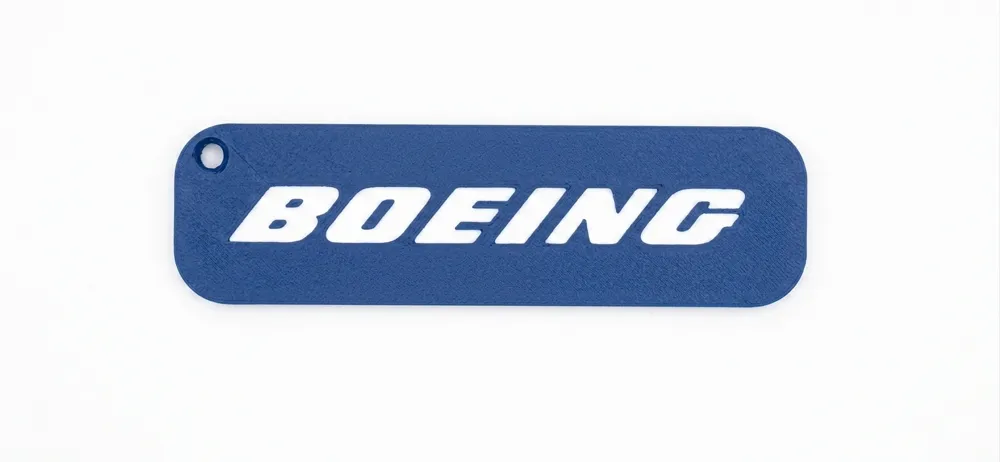 Boeing Keyring - Free 3D Print Model - MakerWorld