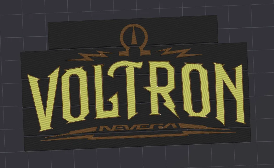 Voltron Europa Park Logo by Sellynjoh MakerWorld: Download Free 3D Models