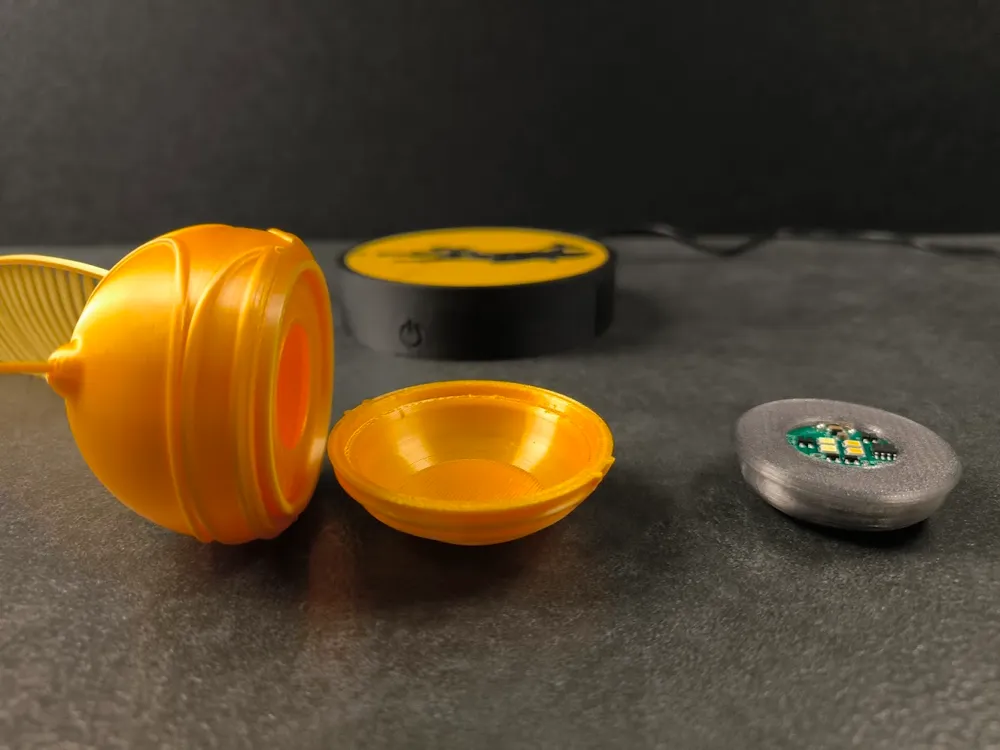 Levitating Golden Snitch - Free 3D Print Model - MakerWorld