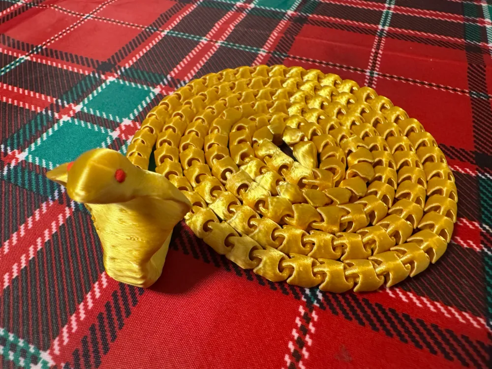 Tiny Flexi Cobra Extra Long by Paulies Prints - MakerWorld