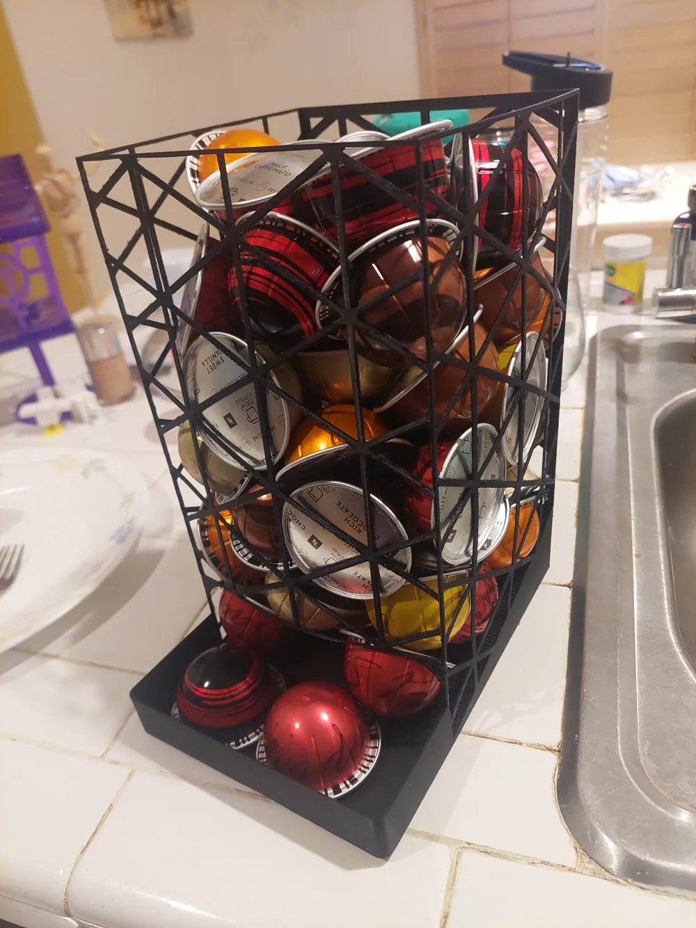 Nespresso Vertuo Pod dispenser by forceconstant MakerWorld: Download ...