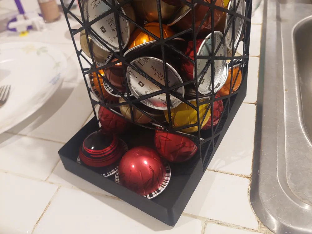 Nespresso Vertuo Pod dispenser by forceconstant - MakerWorld