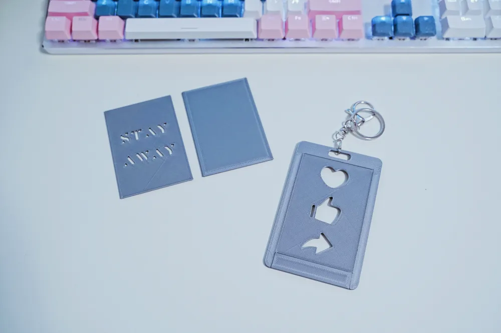 Custom Card Holder/Keychain by L² - MakerWorld