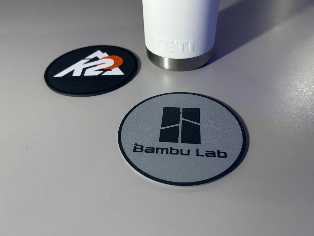 Bambu Lab Coaster - Two Ways by K2_Kevin MakerWorld: Download Free 3D ...