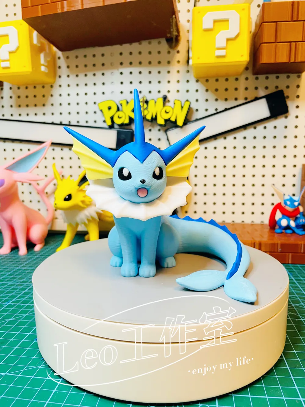 Pokémon — Vaporeon (Multi-color Assembly) by 手残的Leo - MakerWorld