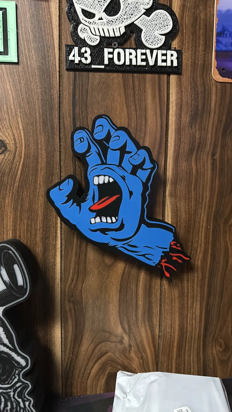 caixa de luz santa cruz screaming hand por Speed Shop Momochi ...
