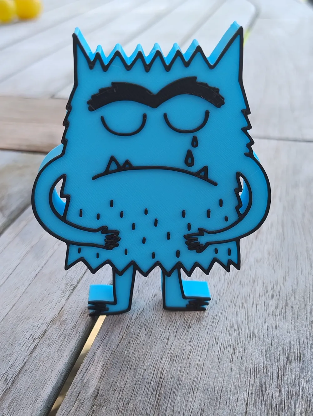 The color monster figures by Juf Joni - MakerWorld