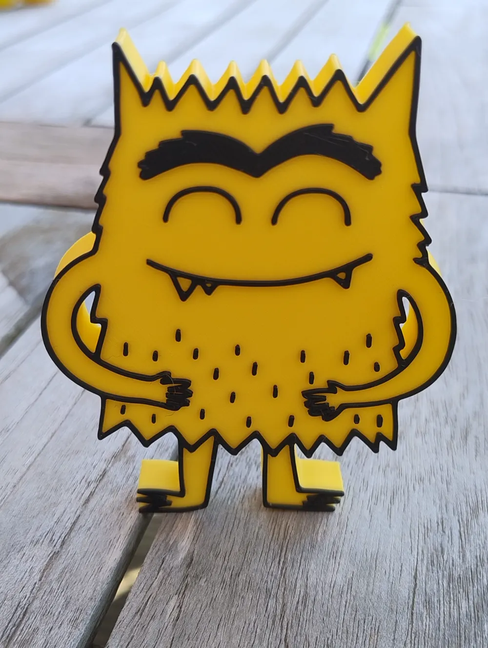 The color monster figures by Juf Joni - MakerWorld