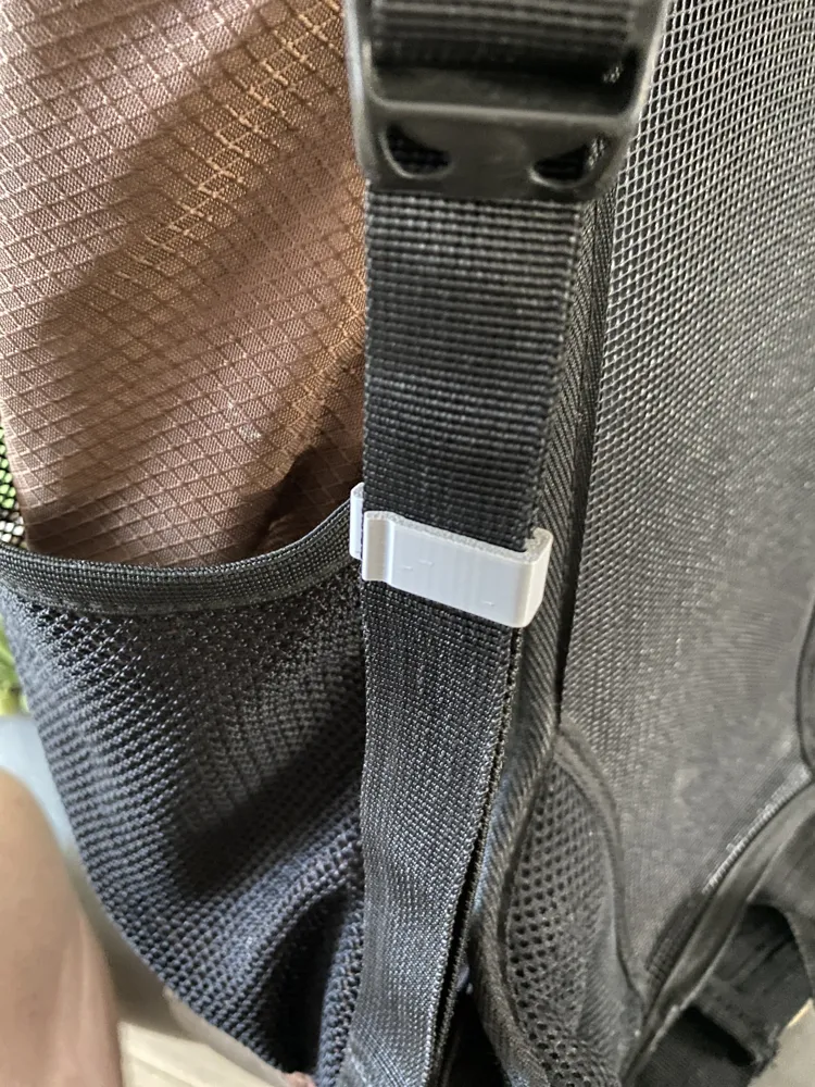 Quick-Slip Strap Keeper Buckle - Free 3D Print Model - MakerWorld
