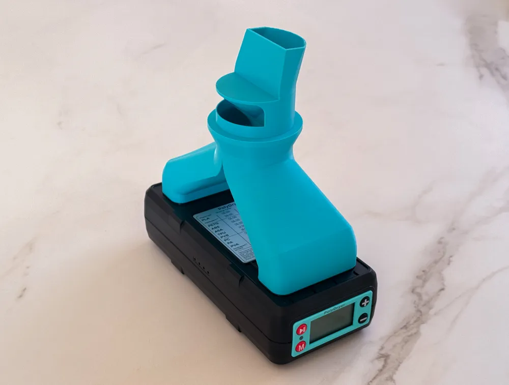 Polymaker PolyDryer Cereal Box adapter V5 - Free 3D Print Model ...