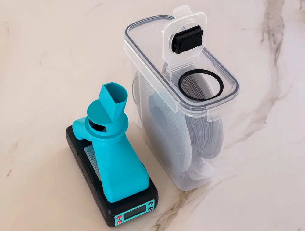 Polymaker PolyDryer Cereal Box adapter V5 - Free 3D Print Model ...