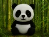 Cute Knitted Panda Bear by ThreeDimensions MakerWorld: Download Free 3D ...