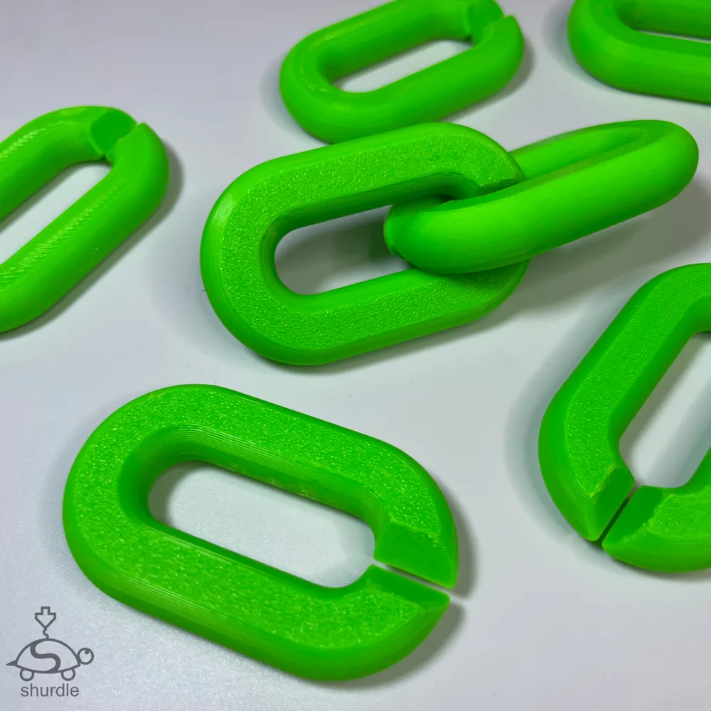 Chain Links for Necklace Badges & Turnover Chains by Shurdle3D MakerWorld: Download Free 3D Models
