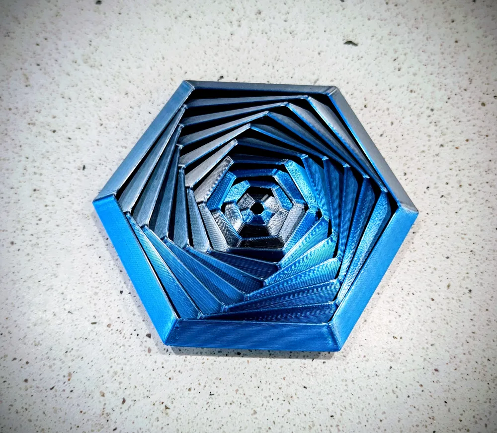 Hexagon fidget - Free 3D Print Model - MakerWorld