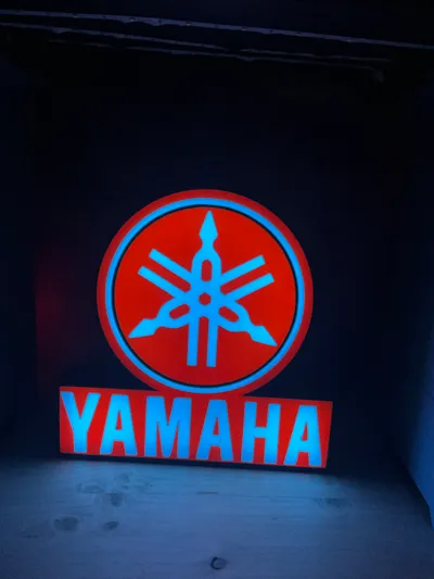 Yamaha led Lightbox by Vitormhs - MakerWorld