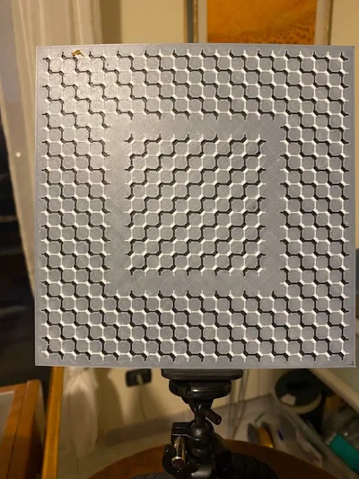 wallart optical illusion by KO Additive Labo - MakerWorld
