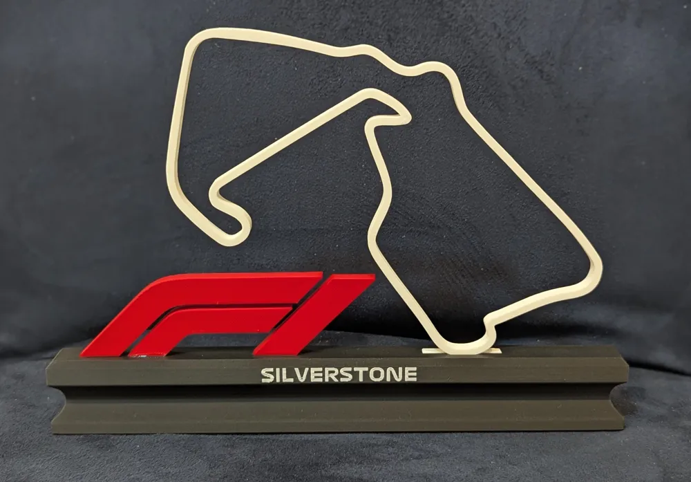 Silverstone Circuit Formula 1 Trophy Stand - Free 3D Print Model ...