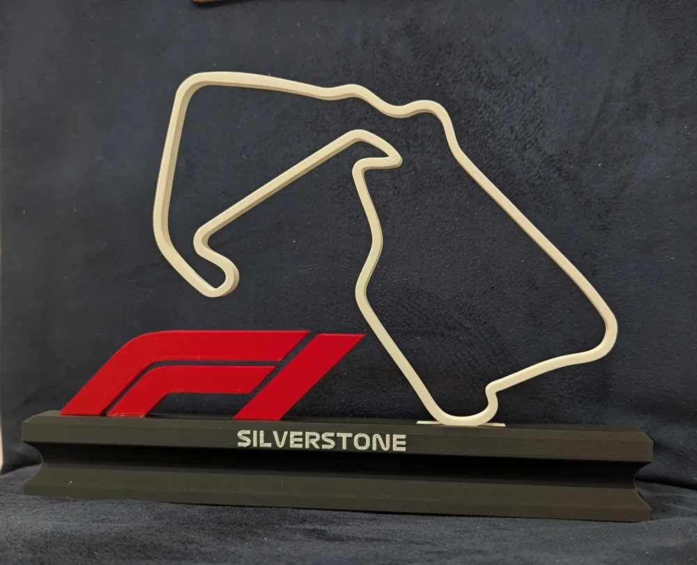 Silverstone Circuit Formula 1 Trophy Stand - Free 3D Print Model ...