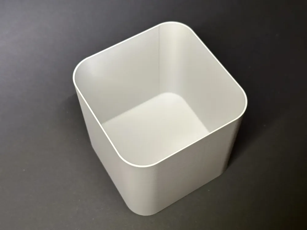 MINI Desk Bin | Modern Desktop Trash Can - Free 3D Print Model - MakerWorld